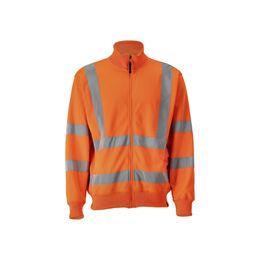Mascot&reg; Sweatshirt Maringa mit Rei&szlig;verschluss 4XL hi-vis orange (50115-950-14-4XL)