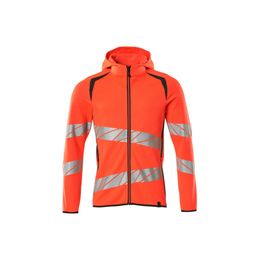Mascot Kapuzensweatshirt Sweatshirt moderne Passform XL hi-vis rot/dunkelanthrazit (19284-781-22218-XL)