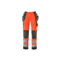 Mascot&reg; Handwerkerhose Wigan 82C48 hi-vis rot/dunkelanthrazit (15531-860-22218-82C48)
