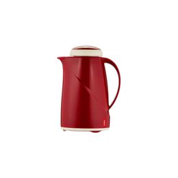 HELIOS Isolierkanne Wave 0,6 l, rot