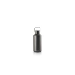 Equa Timeless Edelstahltrinkflasche Dark, 600 ml, einwandig