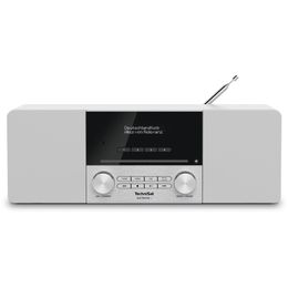 Technisat DIGITRADIO 3 DAB+/UKW/CD-Stereoradio, Bluetooth & MP3 wei&szlig;
