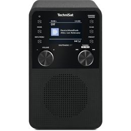 Technisat DIGITRADIO 317 - 3 Watt DAB+ UKW Radio mit Bluetooth, Wecker, Sleeptimer, Farbdisplay schwarz