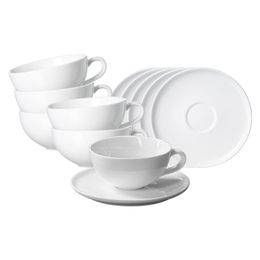 Ritzenhoff & Breker Ritzenhoff & Breker Teetassen mit Untertassen Skagen 180 ml 6er Set
