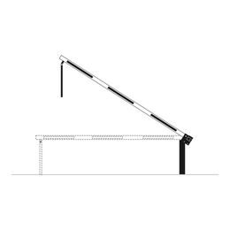 Moravia Systemschranke COMPACT Gasdruckfeder L 5820mm rot-wei&szlig; (222.26.548)