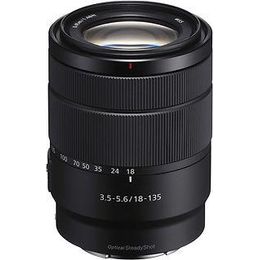 Sony E 18-135 mm F3.5-5.6 OSS 55 mm Filtergewinde (Sony E-mount Anschluss) schwarz