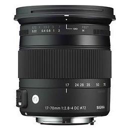 Sigma C 17-70 mm F2.8-4.0 DC HSM OS Macro 72 mm Filtergewinde (Canon EF Anschluss) schwarz