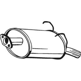 BOSAL Endschalld&auml;mpfer 163197 f&uuml;r HONDA