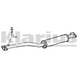 VEGAZ Mittelschalld&auml;mpfer TS-320 f&uuml;r LEXUS
