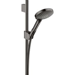 Hansgrohe Axor Uno Brauseset 27987330 900mm, mit Handbrause, 120mm, 3jet, polished black chrome