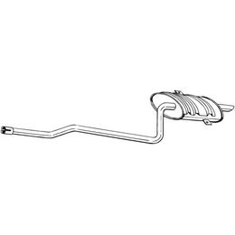 BOSAL Endschalld&auml;mpfer 286319 f&uuml;r TOYOTA