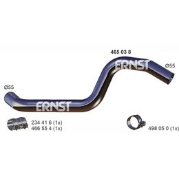 Ernst Reparaturrohr, Ru&szlig;-/Partikelfilter Set 465038 f&uuml;r Opel GM