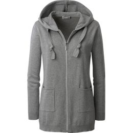 Longstrickjacke