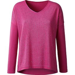 V-Ausschnitt-Pullover