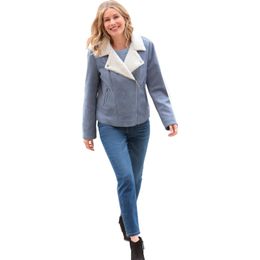 Lederimitatjacke