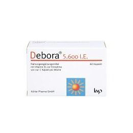 DEBORA 5.600 I.E. Kapseln 28,8 g