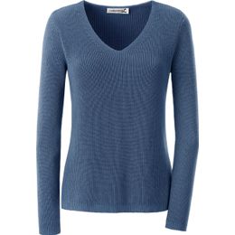 V-Ausschnitt-Pullover