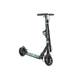 Byox Kinderroller Plexus klappbar Bremse Sto&szlig;d&auml;mpfer Flaschenhalter bis 100 kg blau