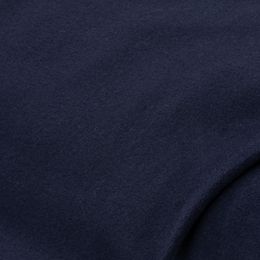 buttinette Baumwoll-Fleece, dunkelblau