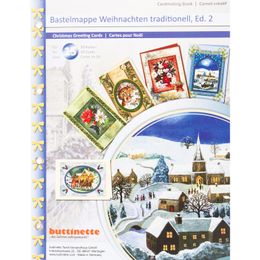 buttinette 3D-Bastelmappe "Weihnachten traditionell 2", f&uuml;r 15 Karten