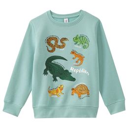 Topolino Kinder Sweatshirt mit Reptilien-Prints