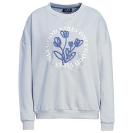 Gina Damen Sweatshirt mit Applikation