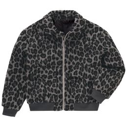 Yigga M&auml;dchen Jacke mit Leo-Muster