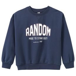 Yigga Jungen Sweatshirt mit Brust-Print