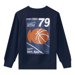 Yigga Jungen Sweatshirt mit R&uuml;cken-Print
