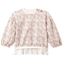 Topomini Baby Sweatshirt mit Bl&uuml;mchen
