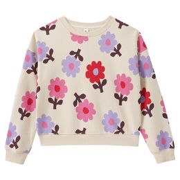 Yigga M&auml;dchen Sweatshirt mit Allover-Print