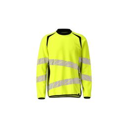 Mascot Sweatshirt ONE moderne Passform L hi-vis gelb/schwarz (19084-781-1709-L ONE)