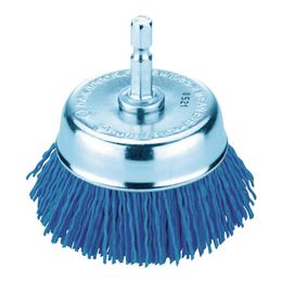 HiKOKI Topfb&uuml;rste 75 x 6 mm rund Grittyflex blau K&ouml;rnung 180 (751331)