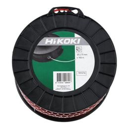 HiKOKI Trimmerfaden quadratisch 2,7mm rot L=169m 1350g (781074)
