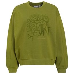 Gina Damen Sweatshirt unifarben