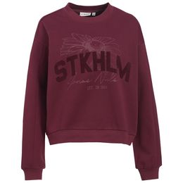 Gina Damen Sweatshirt unifarben
