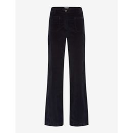 Raphaela by Brax Damen Cordhose Style PEGGY FLARED NAVY, dunkelblau, Gr. 34K