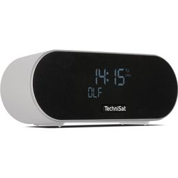 Technisat DIGITRADIO 53 BT DAB+ & UKW Premium Uhrenradio mit Wecker hellgrau