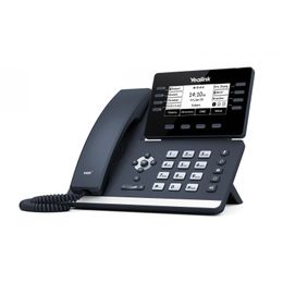 Yealink SIP-T53 - VoIP-Telefon mit Bluetooth-Schnittstelle mit Rufnummernanzeige - Classic Gray