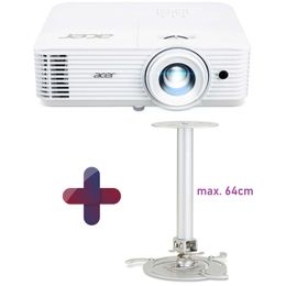 Acer X1528Ki DLP Beamer 5.200 ANSI Lumen inkl. Acer CM-02S Deckenhalterung lang