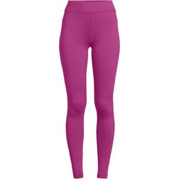 LANDS' END Lange Stretch-THERMASKIN-Unterhose f&uuml;r Damen in Petite-Gr&ouml;&szlig;e, Damen, size: petite, Pink, Elasthan/Polyester-Mischung, by Lands' End