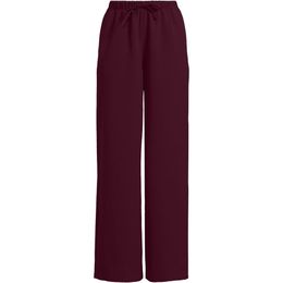 LANDS' END Flie&szlig;ende Webhose mit Elastikbund f&uuml;r Damen, Damen, size: regular, Rot, Polyester, by Lands' End