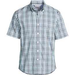 LANDS' END Ultimativ-Hemd mit kurzen &Auml;rmeln f&uuml;r Herren, Classic Fit, Herren, size: regular, Gr&uuml;n, Elasthan/Baumwoll-Mischung/Polyester-Mischung, by Lands' End