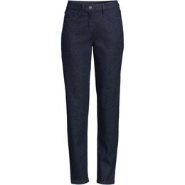 LANDS' END Slim Fit Jeans High Waist, Damen, size: regular, Blau, Baumwolle/Baumwoll-Mischung, by Lands' End