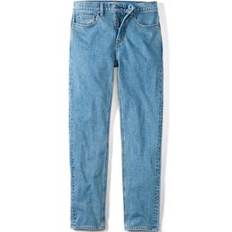 LANDS' END Stretch-Denim Jeans, Slim Fit, Herren, size: regular, Blau, Baumwoll-Mischung, by Lands' End