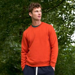 LANDS' END Rundhals-Sweatshirt SERIOUS SWEATS f&uuml;r Herren, Herren, size: regular, Braun, Baumwoll-Mischung/Polyester-Mischung, by Lands' End