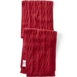 LANDS' END Lands' End x Lulu Guinness Lips Schal, Damen, size: regular, Rot, Polyester, by Lands' End