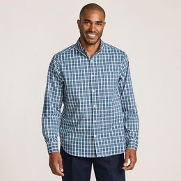 LANDS' END Ultimativ-Hemd f&uuml;r Herren, Classic Fit, Herren, size: regular, Gr&uuml;n, Elasthan/Baumwoll-Mischung/Polyester-Mischung, by Lands' End