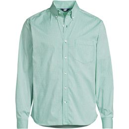 LANDS' END Ultimativ-Hemd f&uuml;r Herren, Tailored Fit, Herren, size: regular, Gr&uuml;n, Elasthan/Baumwoll-Mischung/Polyester-Mischung, by Lands' End