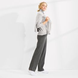 LANDS' END Starfish Pant Stretch-Freizeithose f&uuml;r Damen, Damen, size: regular, Grau, Baumwoll-Mischung, by Lands' End
